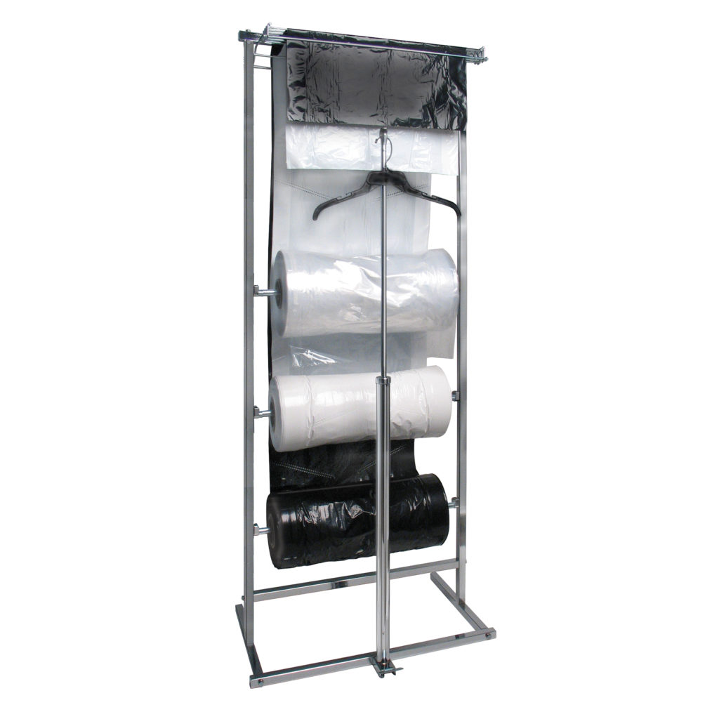 3 Roll Polyethylene Horizontal Dispensing Rack