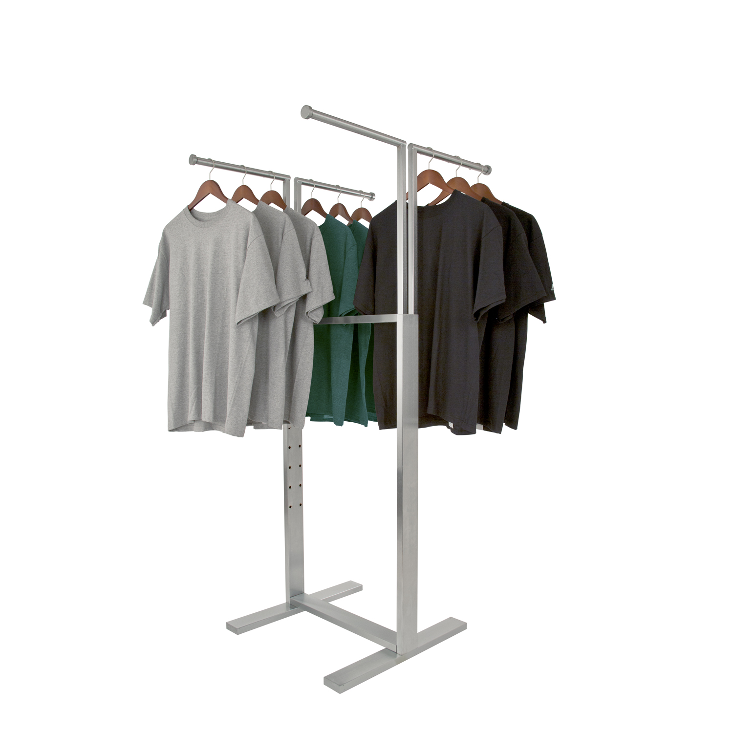 Bauhaus Series - Adjustable 4-Way Rack - Display Group Inc