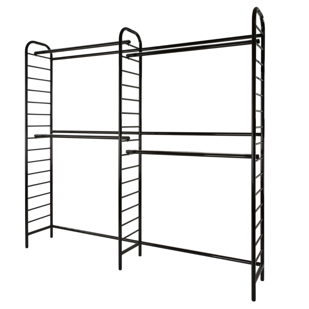 Double 2-Tier Wall Unit - Display Group Inc