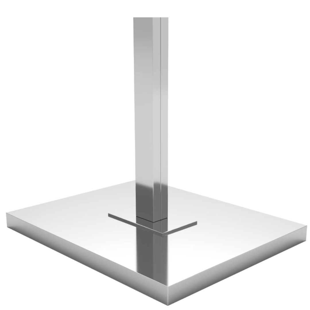 2-Way Rack w/ Straight Arms, Square Tubing