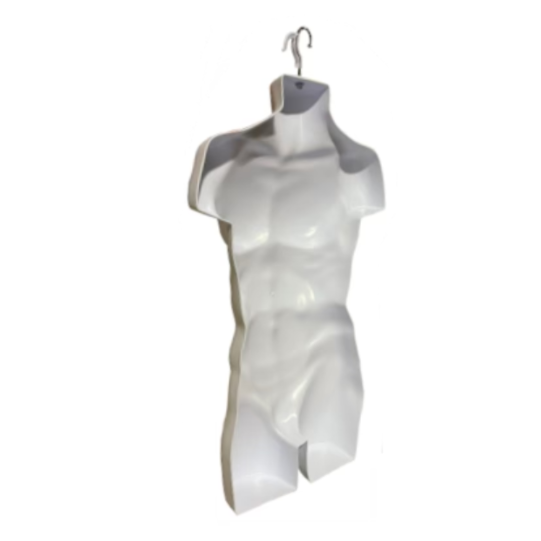 Hanging Male Bust Form - Display Group Inc