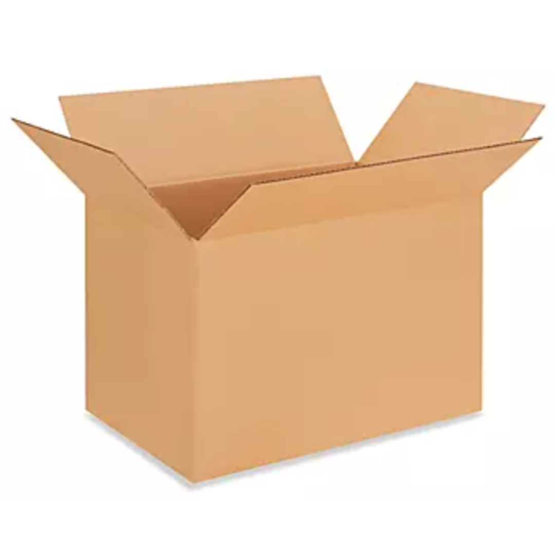 19.5” x 15” x 15”, NEW, Plain Corrugated Box - Display Group Inc
